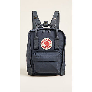 Fjallraven Women's Kanken Mini Backpack, Graphite, Blue, One Size