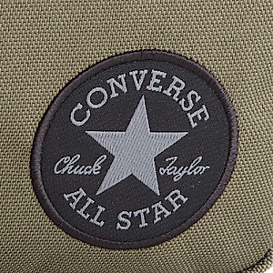 Converse Unisex-Adult's Go 2 Backpack (Surplus Green/Mandarin, One Size)