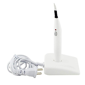 Dent~al Gutta Percha Teeth Gum Cutter Endo Gutta Percha Cutter with 4 Tips 110V