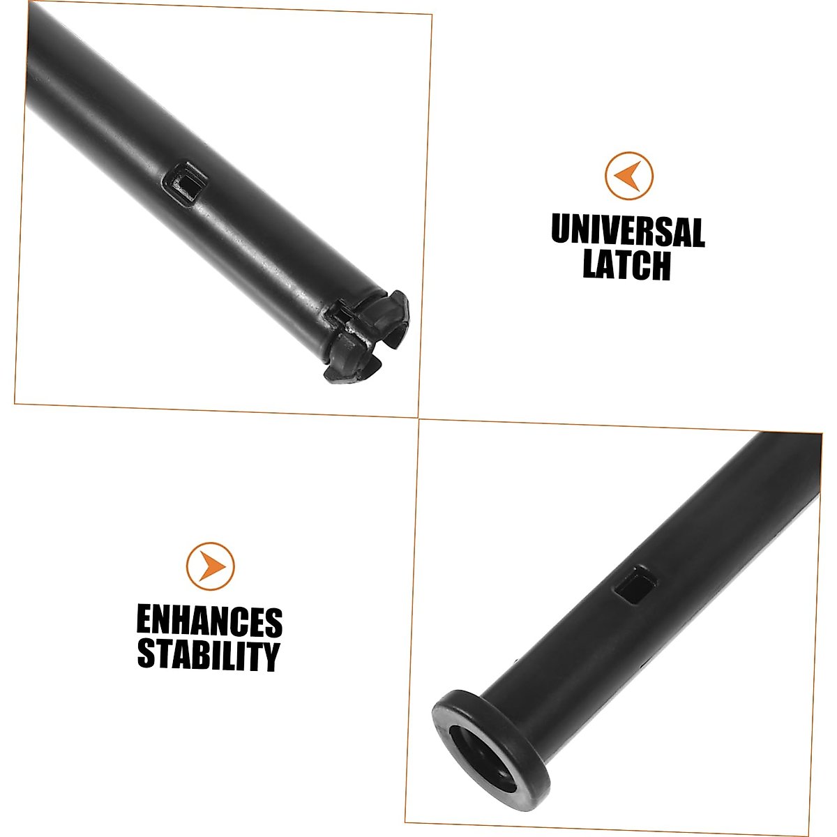 STOBAZA 4pcs Trash Can Latch Safety Latch for Trash Can Covers Latch Dust Bin Lid Plug Latch Practical Trashcan Lid Latch Dustbin Lid Latches Plastic Clamshell Universal Tool
