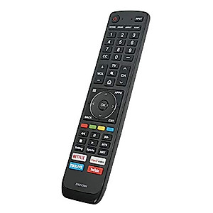 EN3V39H Replaced Remote fit for Hisense TV 55H6E 55R6000E 49H6E 65H6E 65H6080E 65R6E 65R6070E 50H6080E 50H6E 55EU6070 55H6080E 55R6000 55R6000E 55R7E 55R6E 55R6040E