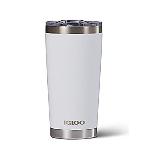 Igloo White 20 OZ Stainless Steel Tumbler