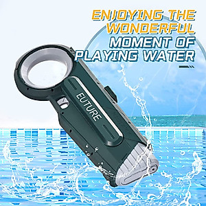 Rousewit Electric Water Guns for Adults Kids,The Strongest Water Gun 30 fee tautomatic Water Gun 700cc,Water Blaster Shooter Squirters Pistol for Kids Teens Outdoor Beach Pool Toys