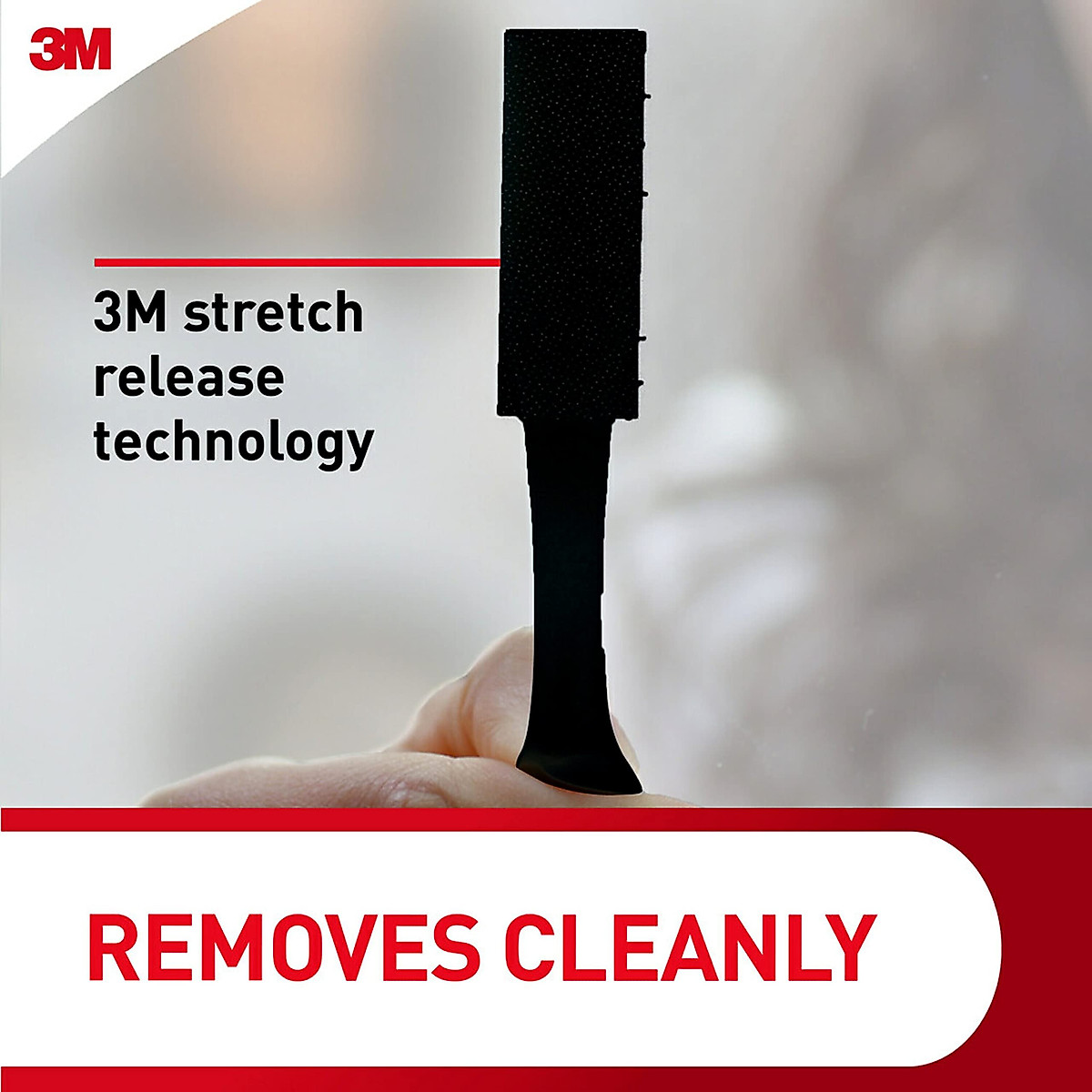 Command Large Picture Hanging Strips, Damage Free Hanging Picture Hangers, No Tools Wall Hanging Strips for Living Spaces, 14 Black Adhesive Strip Pairs(28 Command Strips)