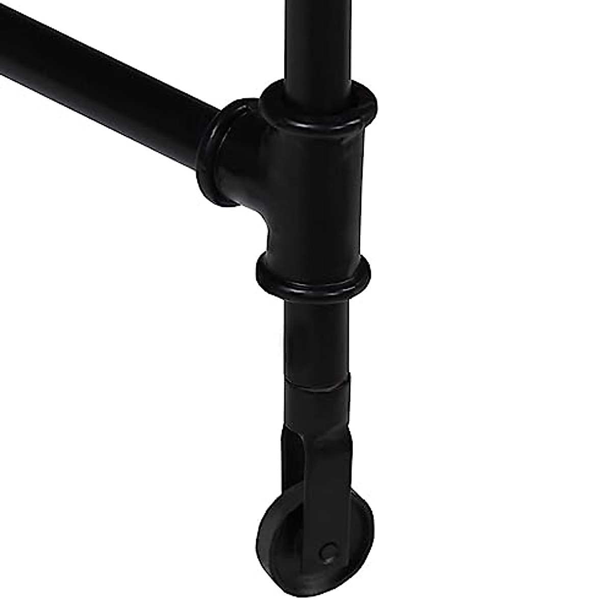 ULUYYUC Writing Desk,Home Office Desk Computer Desks Secretary Desk with Drawers Suitable for Home, Office, Bedroom, Conference Room, etc Solid Mango Wood and Steel 43.3"x19.7"x37.8"