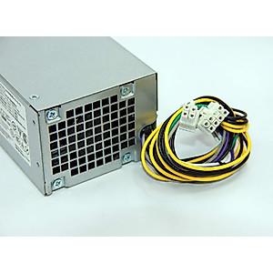 New 240W Power Supply for Dell Optiplex 3040 3046 3250 3650 3656 5040 7040 (SFF) B240NM-00 D240EPN-00 AC240EM-00 L240EPM-00 L240AM-00 H240EM-00 P/N: THRJK 4GTN5 4R1KT D7GX8 HGRMH