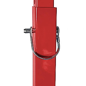 Lauco Adjustable Height Painting Hanger Rack - ﻿Extendable 4FT to 6FT Painting Rack - Paint Hanger Hooks with Swivel Locking Wheels