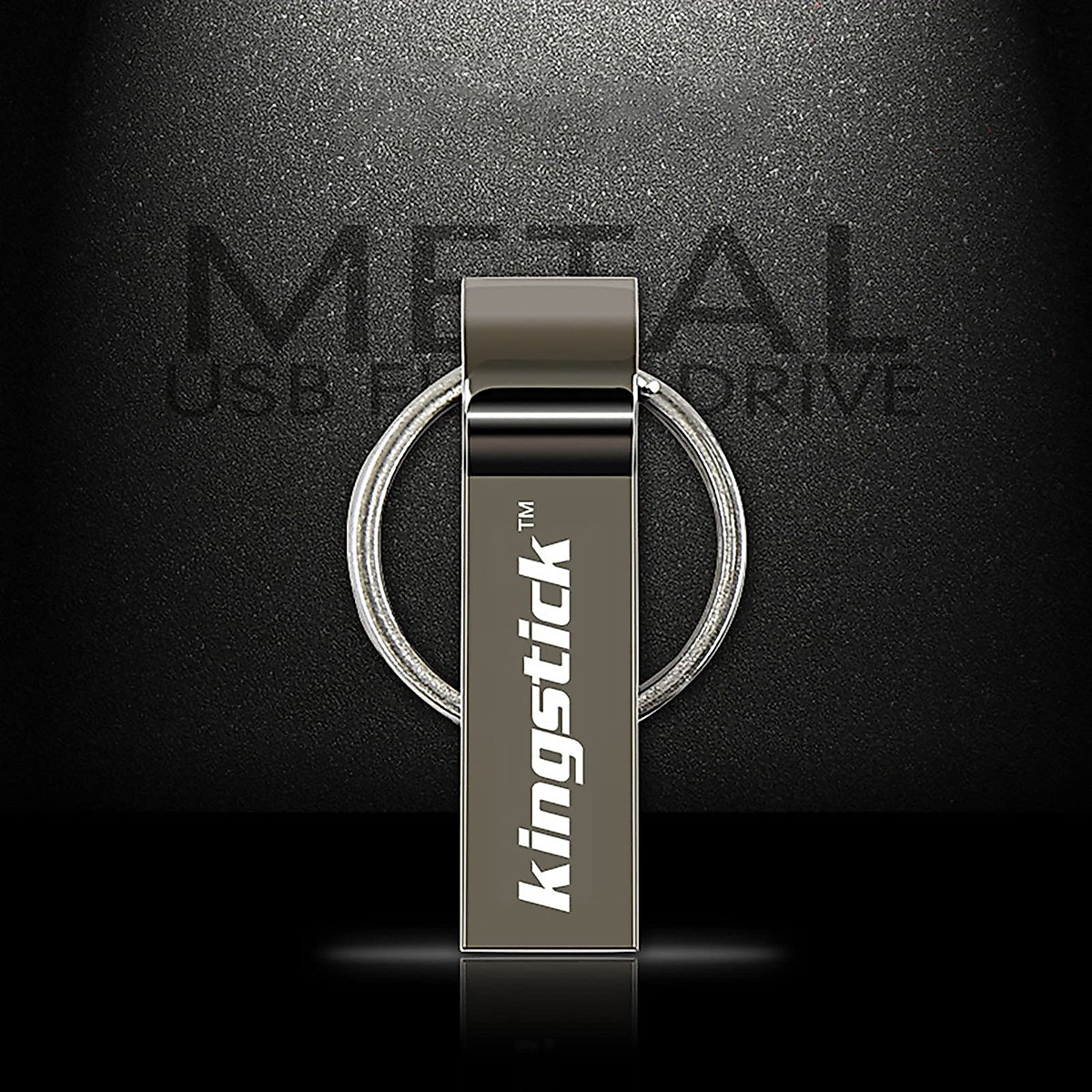 USB Flash Drive,U Disk USB 3.0 Novel Appearance Metal Keychain Design U Disk for Bluetooth-Compatible Speaker USB Flash Drive Shock-Proof for PC Laptop Storage and Backup