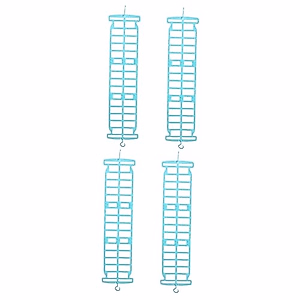 Didiseaon 4 pcs Laundry Doll Clothes for Multifunctional Stand Zeraora Balcony Dry Drying Rack Hanger Windproof Adjustable Pillow Cloth Indoor Outdoor Green Practical