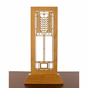 Frank Lloyd Wright Tree of Life Hardwood Mini Screen
