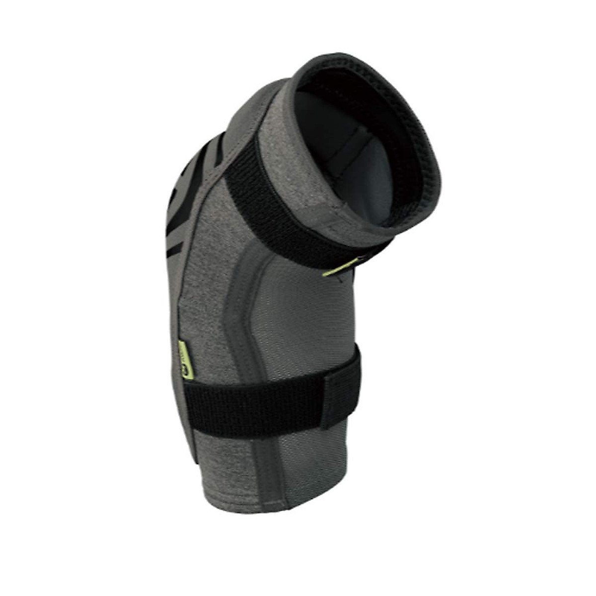 IXS Carve Evo+ Breathable Moisture-Wicking Padded Protective Elbow Guard, Elbow Protector, Elbow Sleeve, Elbow Pads Women & Men, Mountain Bike Pads, (Grey, S)