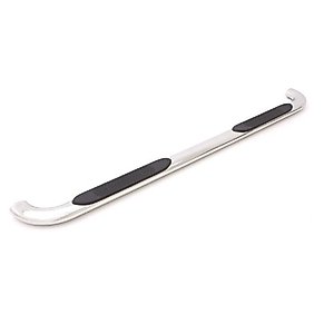 Lund 23274783 Polished Stainless Steel 4" Oval Bent Nerf Bars for 2009-2018 Dodge Ram 1500 Quad Cab