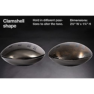 Meinl Percussion SH22 Clamshell Steel Spark Shaker, Set of Two