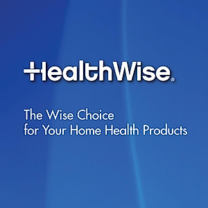 Healthwise Digital Thermometer | 8-Second Readout | Jumbo Backlit Display | Flexible Tip