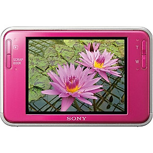 Sony Cybershot DSC-T2 8MP Digital Camera with 3x Optical Zoom (Pink)
