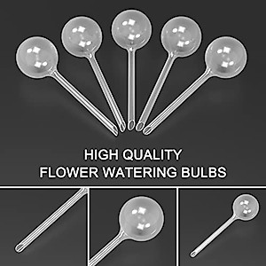 AOPANDA Plant Watering Globes, Self Watering Flower Pot Insert, Plastic Self Watering Bulbs, Large Capacity, for Indoor and Outdoor Plants, 9pcs.