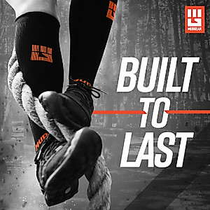 Premium Compression Socks Men and Compression Socks Women - Mens Compression Socks for Running, Womens Compression Socks, Women's Compression Socks Knee High White Compression Socks for Nurses, Travel