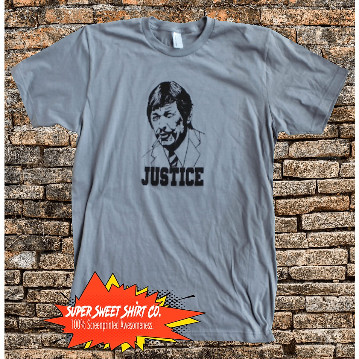 Charles Bronson Justice Death Wish shirt (L - w/mug)