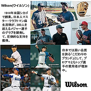 WILSON Sporting Goods A360 Baseball 12"" - Right Hand Throw,12"",Black (Large) (WBW10018712)