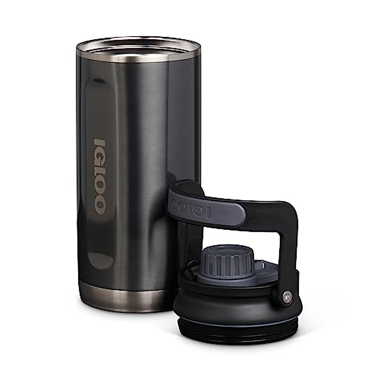 Igloo, 36 OZ Stainless Steel, Twist ‘n’ Chug Bottle, Carbonite