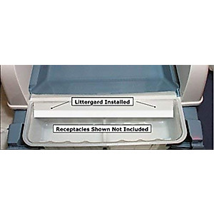 Felineasy Littergard - Eliminates Litter & Waste Under Littermaid Receptacle Junction.