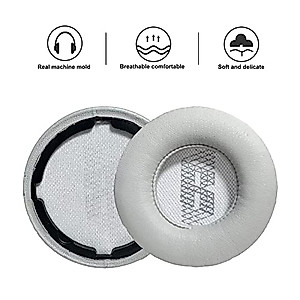 Aiivioll Replacement Ear Pads Compatible with Live 400BT Wireless Over-Ear Headphones Ear Pads Headset Ear Pads Protein PU Leather Ear Pads Repair Parts(Gray)