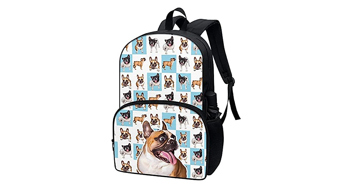 Cute Dog Backpack for School & Travel - Lightweight & Durable