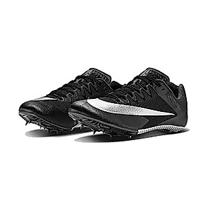 Nike Zoom Rival Sprint Track and Field Shoes nkDC8753 001 (Black/Metallic Silver, us_Footwear_Size_System, Adult, Men, Numeric, Medium, Numeric_9_Point_5)