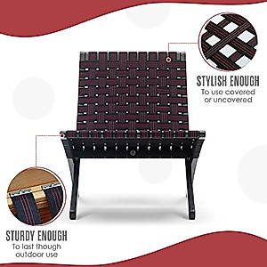 Houseables Chair Webbing, Elastic, Elasbelt, Two Inch (2") Wide, Forty Ft (40') Roll, Latex, Band, DIY Upholstery, Lawn Furniture, Repair and Modification, Stretchy Spring Alternative, Sofa, Couch, Chair