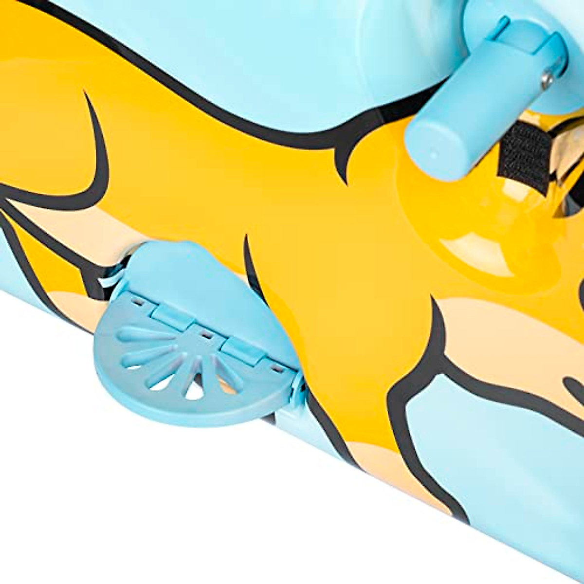 Younglingz Lil Flyer 20" kid ride on suitcase child stroller spinner luggage (Dog)