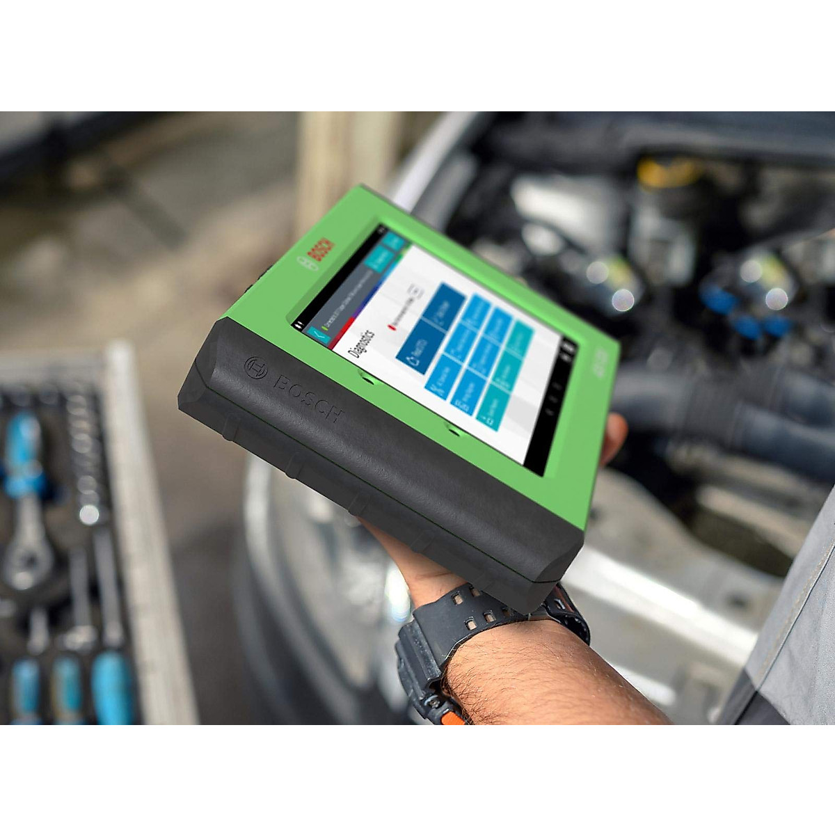 Bosch 3945 ADS 525x Professional Diagnostic Scan Tool with Wireless VCI - Extreme Flexibility | Extreme Speed | Extreme Access | Most Advanced OE Level Vehicle Coverage Available