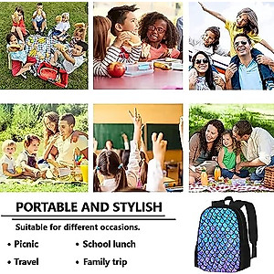 17-inch Backpack Large Capacity Casual Daypacks Fashion 3d Computer Bag for Teens