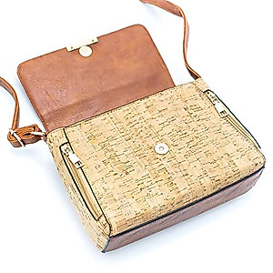 KALISHKA'S STORE Eco Friendly, Vegan Crossbody Bag - BAGD-258, BAGD-258-B