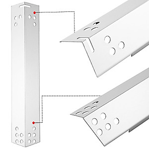 70-01-791 DGP483SSN-D Heat Tent Replacement Parts for Dyna Glo DGP483CSP-D DGP483SSN DGP483CRP DGP483SSP-D DGP482CRP DGP483CSP DGP483SSP Dyna Glo Heat Shield 4 Burner Heat Plate Grill Parts
