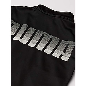 PUMA Boys' Track Jacket, Black, L