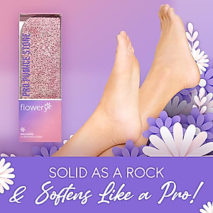 Flowery Pro Pumice Stone, 1-Pack