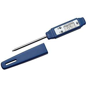 TigerChef Waterproof Digital Thermometer (Digital Waterproof, Silver)