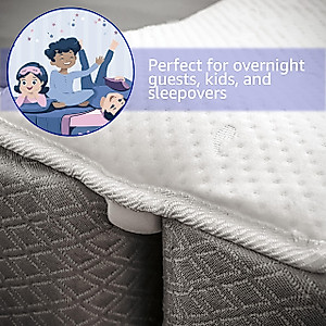 Trademark Innovations Mattress Gap Filler King Bed Gap Filler for Bed Bed Bridge for Split King Adjustable