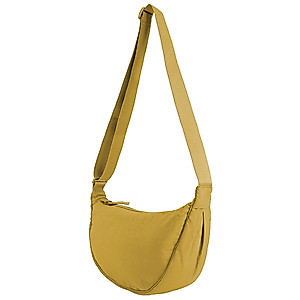 Crossbody Bag Hobo Sling Crescent Bag Women Men Trendy Small Shoulder Bag Purse Dumpling Bag Casual Handbag Adjustable Strap