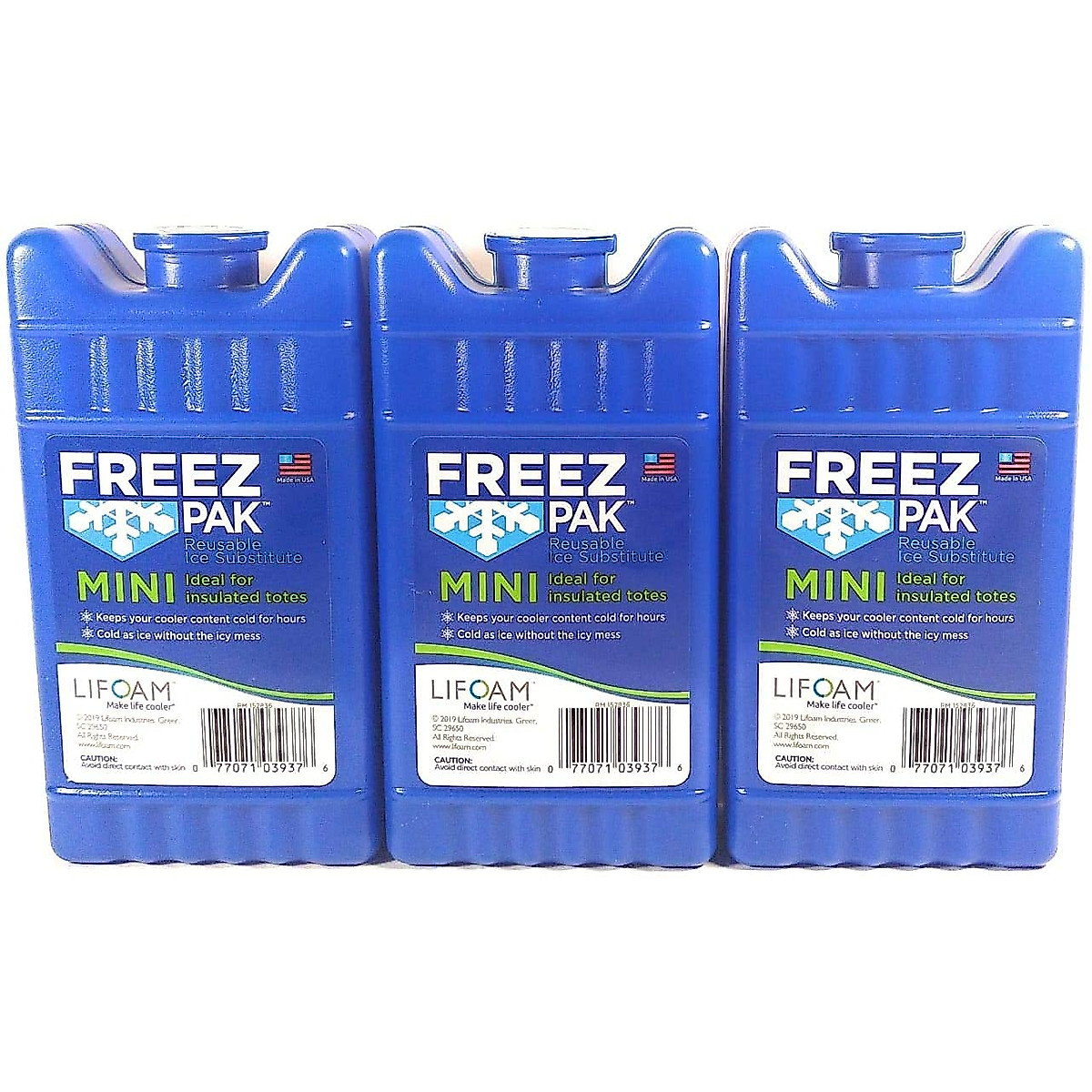 Lifoam FREEZ PAK ICE Pack (3 Pack, 8.5 Ounce)