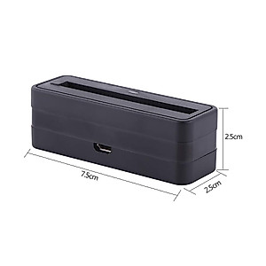 USB Desktop Dock Battery Charging Cradle Stand Charger for LG V20 with LED Power Indicator, Slot Design, for Overcharging, Discharging