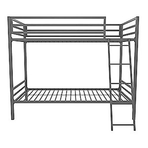 Novogratz 4146419N Maxwell Metal Bunk Bed, Twin