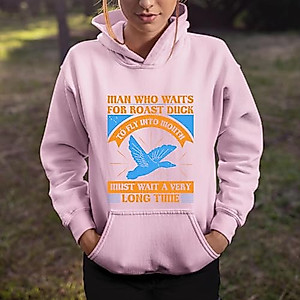 Gift for the Patience who Love to wait for their Goals Gray and Muticolor Unisex Hoodie