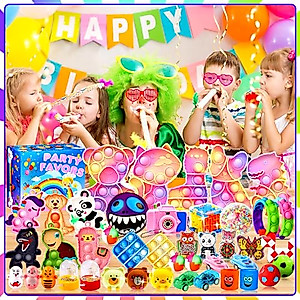 880 PCS Party Favors for Kids Fidget Toys Bulk,Treasure Box Toys,Christmas Stockings Stuffers,Goodie Bags Stuffers,Pinata Stuffers,Treasure Chest Prizes,Prize Box Toys,Bulk Prize for kids Classroom