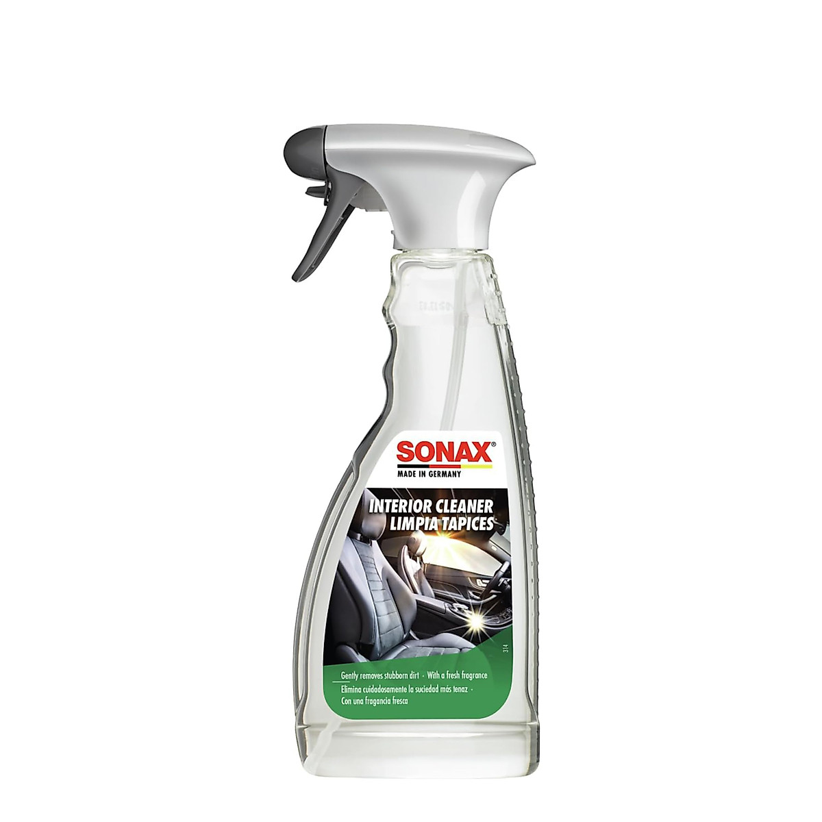SONAX INTERIOR CLEANER (500 ml) - Gently removes stubborn dirt. With a fresh fragrance. | Item-No. 03212000-544