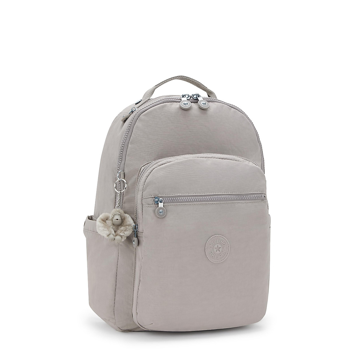 Kipling Women Backpack, Grey Gris