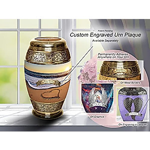 Endless Summer Urn Sunset Urns for Ashes Adult Male Large XL or Small Cremation Urns for Adult Ashes for Burial, Niche or Home Urns for Human Ashes Adult Female