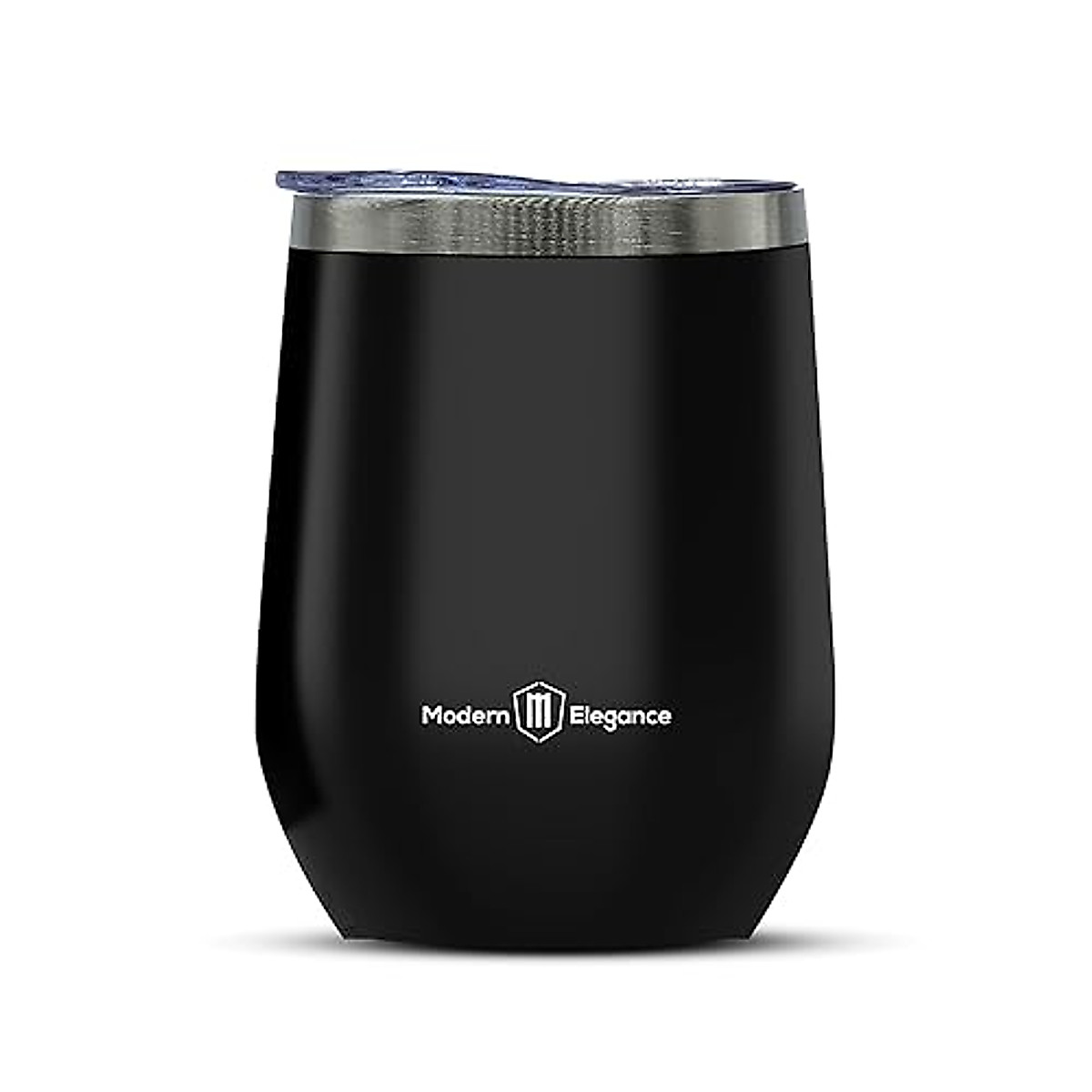 Halloween Tumbler Stemless Wine Glass – 12Oz Wine Tumbler with Straw - Cute Spider Insulated Steel Tumblers Halloween Cup - Reusable Halloween Mugs (Modern/Black - Spider Cider)