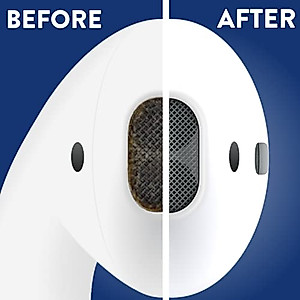 AirSquares Earbud Cleaning Putty, AirPods Cleaning Kit, Safely Remove Ear Wax, Dirt & Gunk from Wireless & Bluetooth Earpods, Earbuds, Headphones, Earphone, Hearing Aids & More (12 Pack)