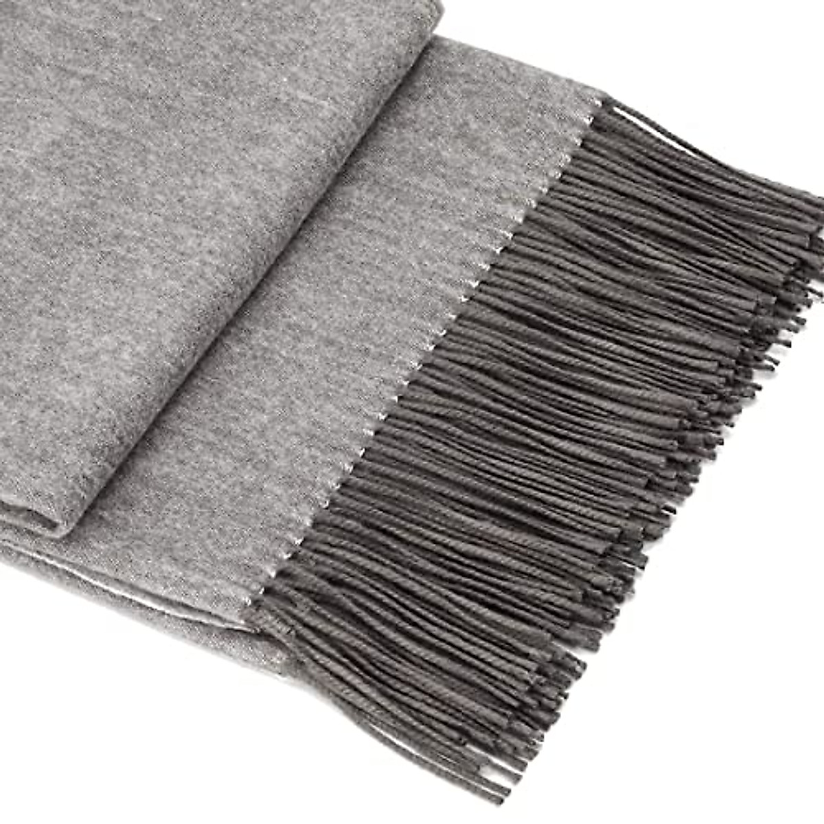 spencer & whitney Bed Throws Wool Throw Blanket Grey Wool Blanket 70% Wool 30% Viscose Shawl Warp Twin Lightweight Throw Blanket for Bed Couch